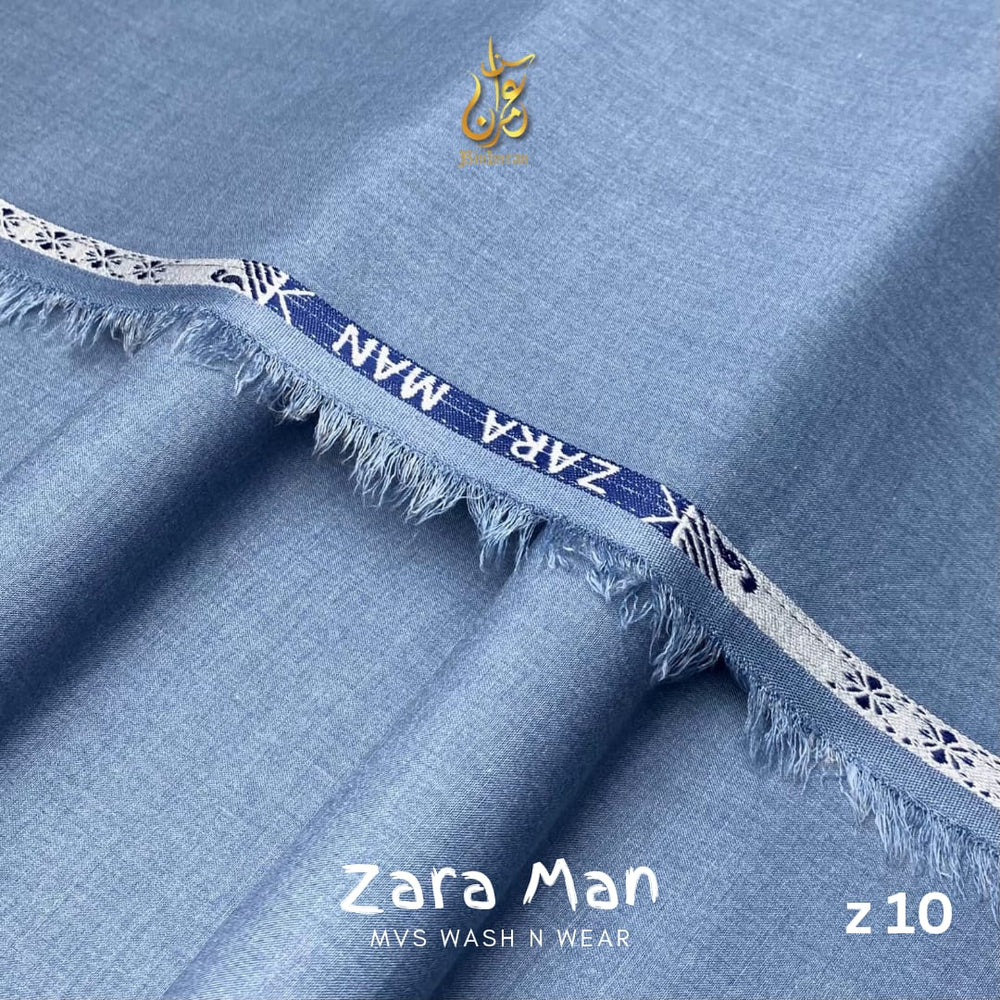 Zara Man MVS Wash & Wear Fabric Pakistan