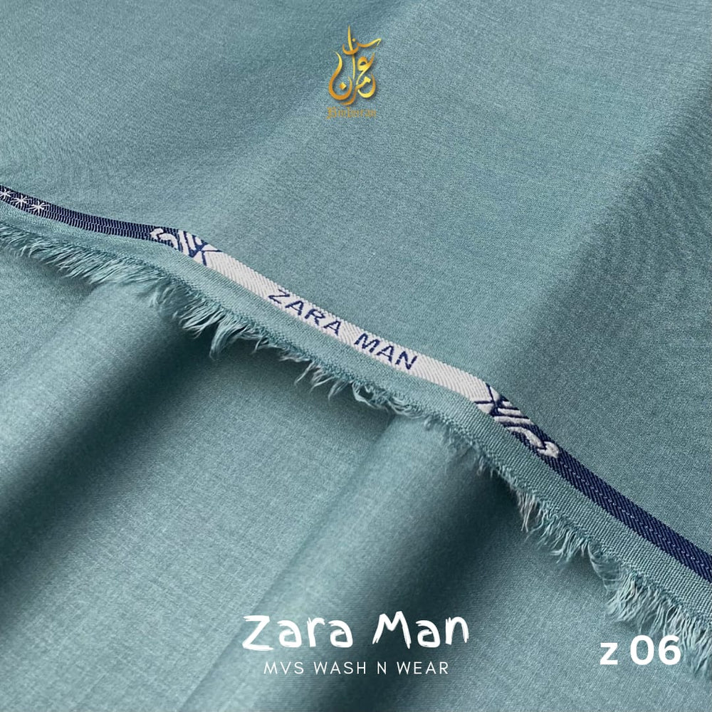 Zara Man MVS Wash & Wear Fabric Pakistan