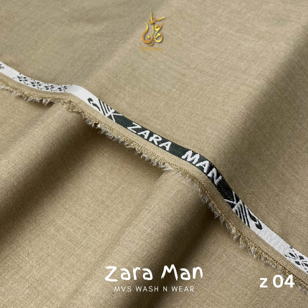 Zara Man MVS Wash & Wear Fabric Pakistan